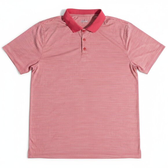 bcg | Shirts | Bcg Mens Golf Stripe Drifit Polo Shirt Pink Xl New ...